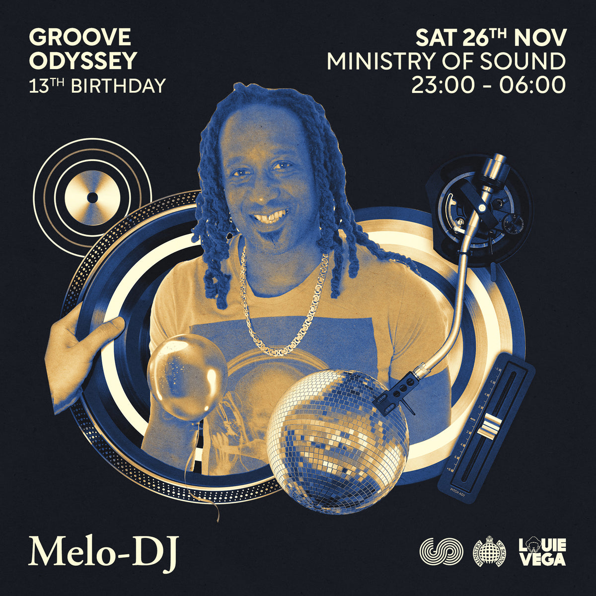 Melo DJ 13TH Birthday Mix - Groove Odyssey